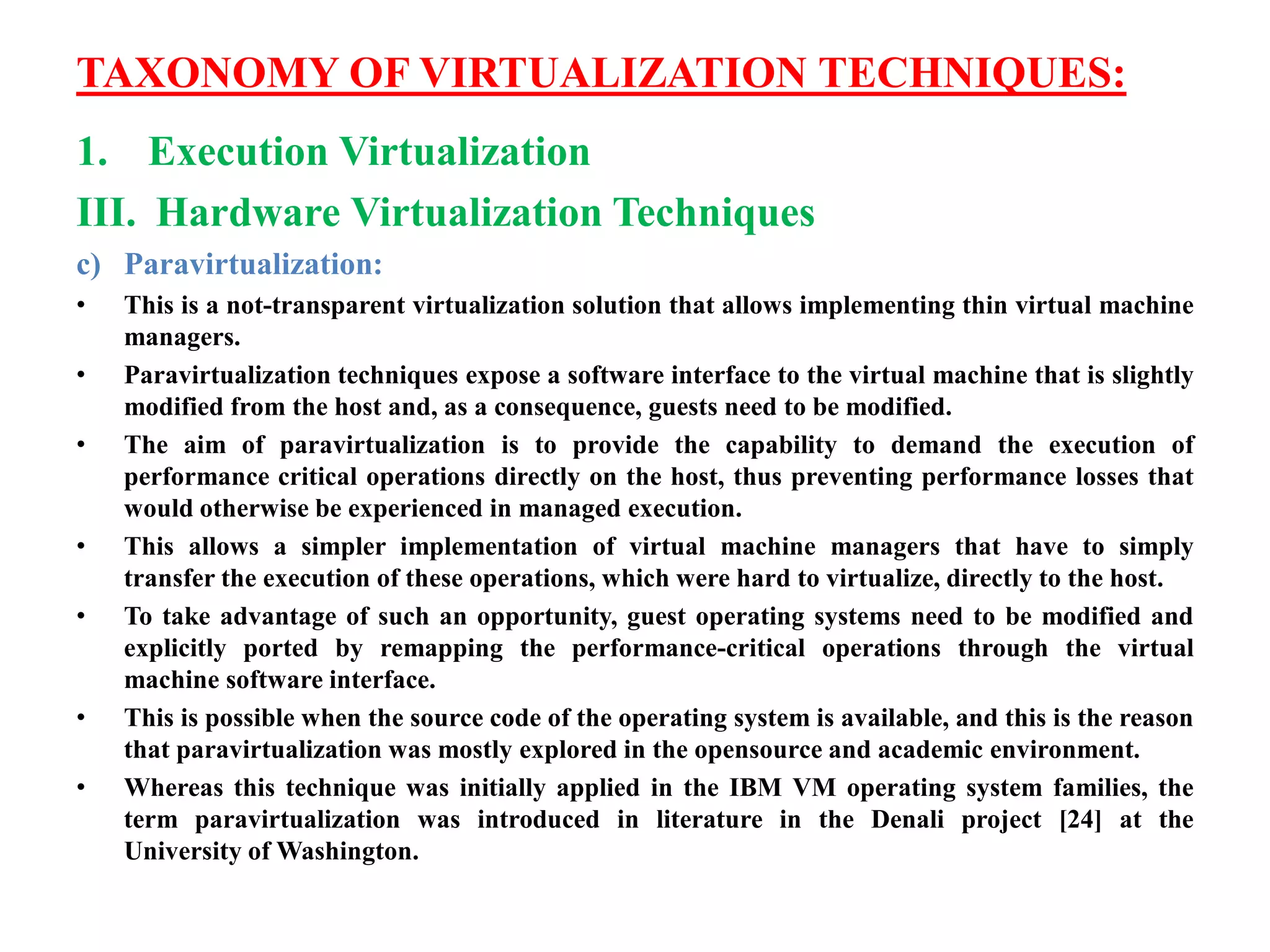 Unit 2 Virtualization Part Ipptx 