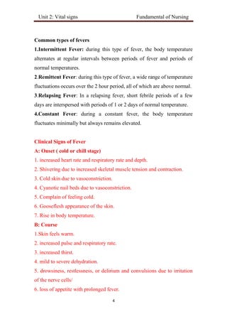 Unit 2_Vital_signs (1).pdf GNM & Bsc nursing | PDF