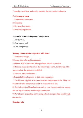 Unit 2_Vital_signs (1).pdf GNM & Bsc nursing | PDF