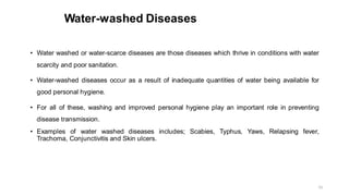 Water Associated Diseases, public health protection to ensure everyone ...