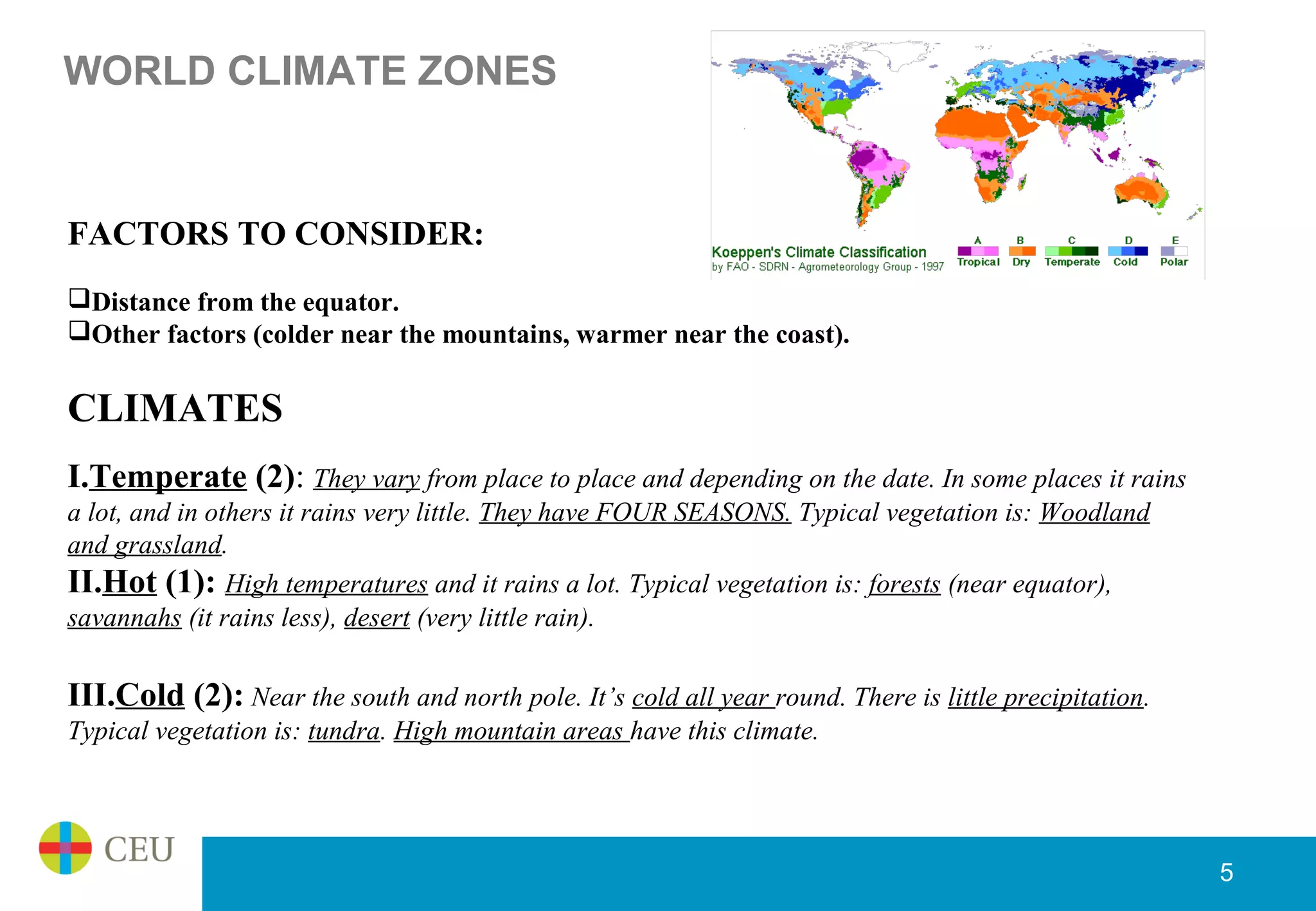 Unit 2 weather and climate | PPT