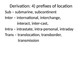 Unit_2_Word Formation ppt for professional communication and ethics | PPTX