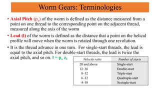 unit 2 Worm Gears PRESENTATION TO READ.pptx