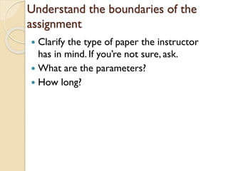 Unit 2 writing process | PPTX