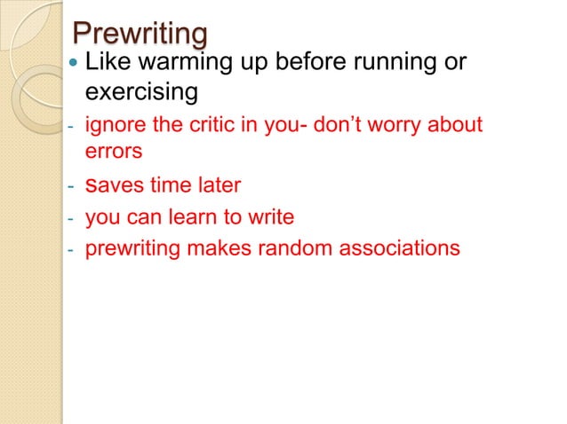Unit 2 writing process | PPT