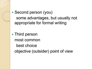 Unit 2 writing process | PPT