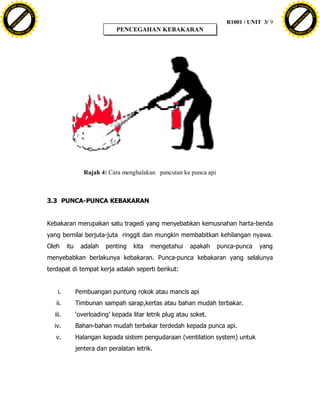 Unit 3: Pencegahan Kebakaran | PDF