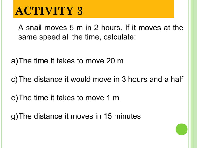 Unit 3: Motion and movement | PPT