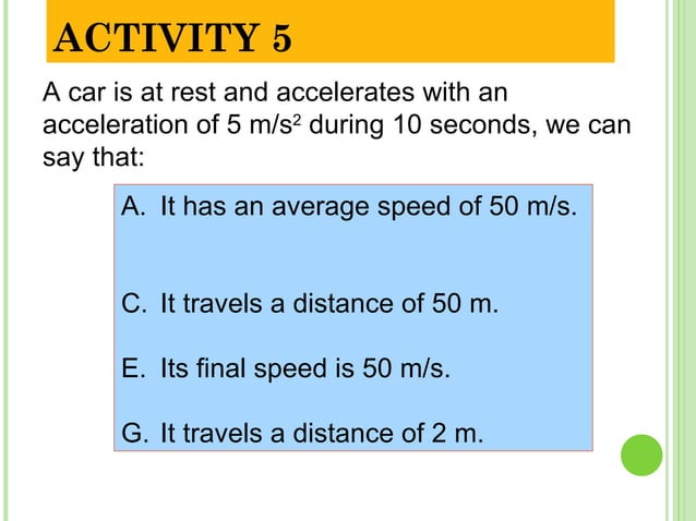 Unit 3: Motion and movement | PPT