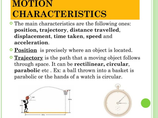 Unit 3: Motion and movement | PPT