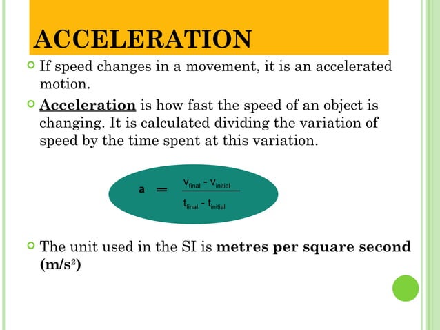 Unit 3: Motion and movement | PPT
