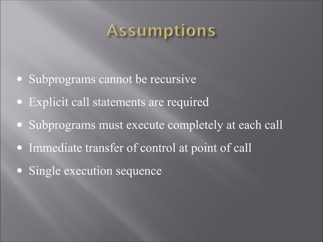 Unit 3 principles of programming language | PPT