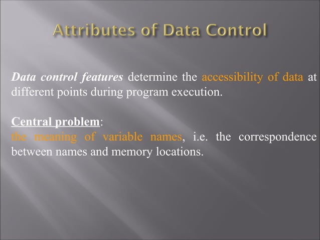 Unit 3 principles of programming language | PPT