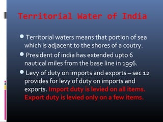 customs duty 1966 | PPT