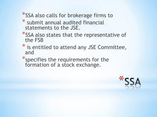 Regulation of Non Banking Finance in Namibia | PPTX