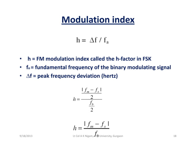Digital Modulation Unit 3 | PDF