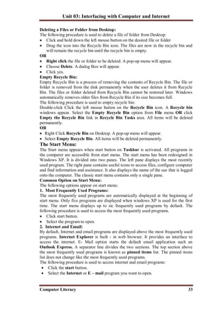 Unit3 | PDF | Operating Systems | Computer Software and Applications