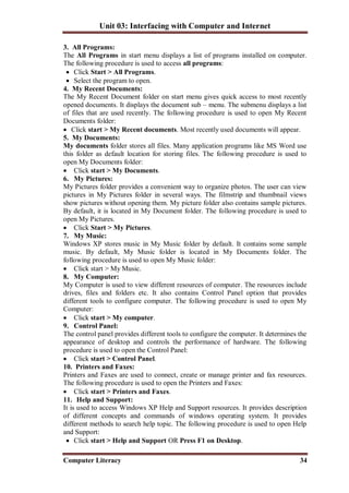 Unit3 | PDF | Operating Systems | Computer Software and Applications