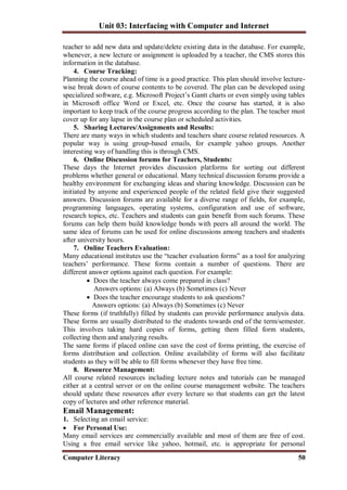 Unit3 | PDF | Operating Systems | Computer Software and Applications