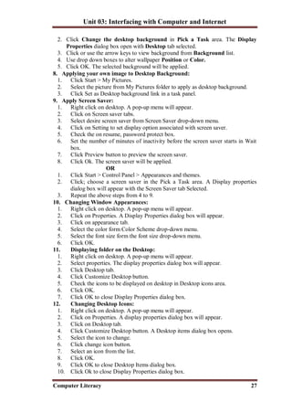 Unit3 | PDF | Operating Systems | Computer Software and Applications