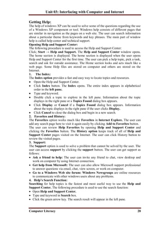 Unit3 | PDF | Operating Systems | Computer Software and Applications