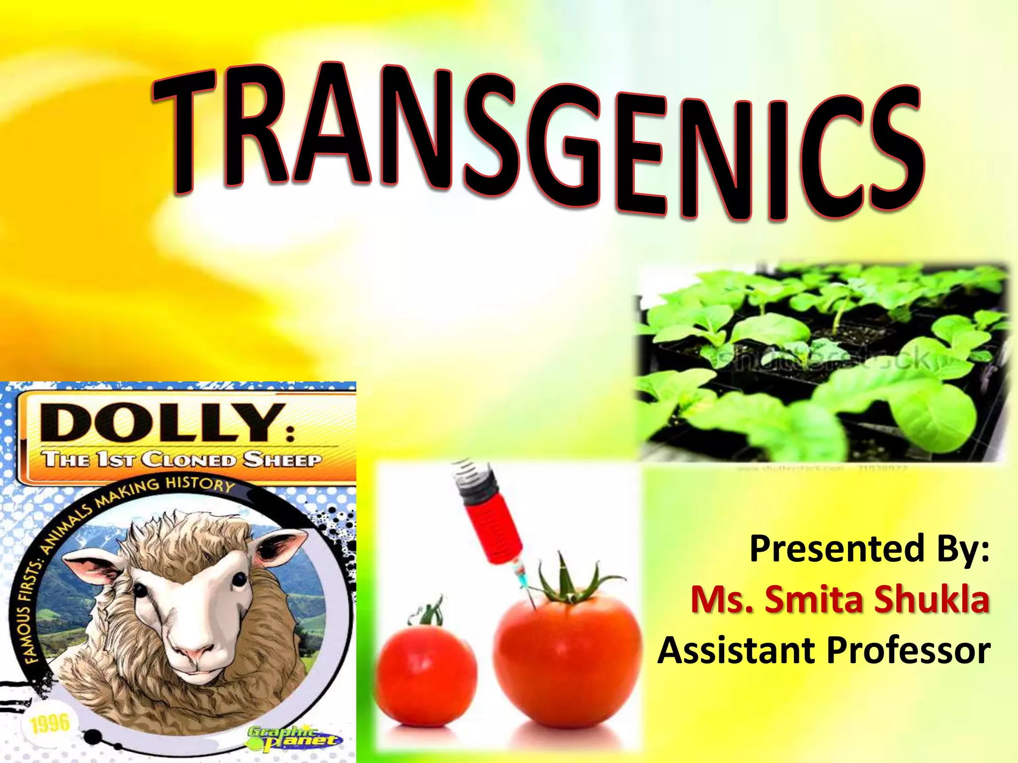 Transgenics | PPTX