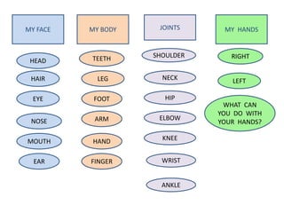 Unit 3. my body | PPT