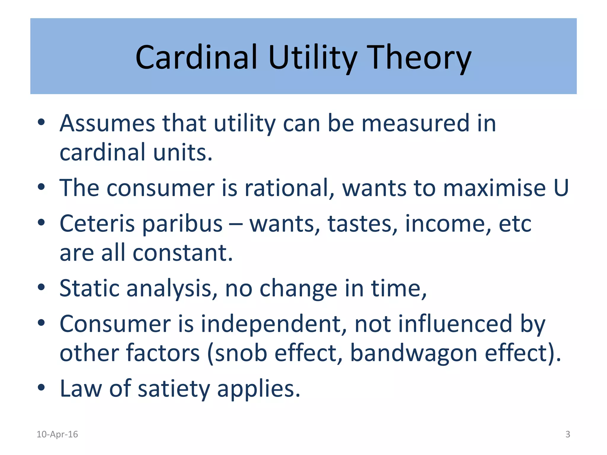 Utility analysis | PPSX