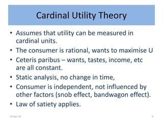 Utility analysis | PPSX