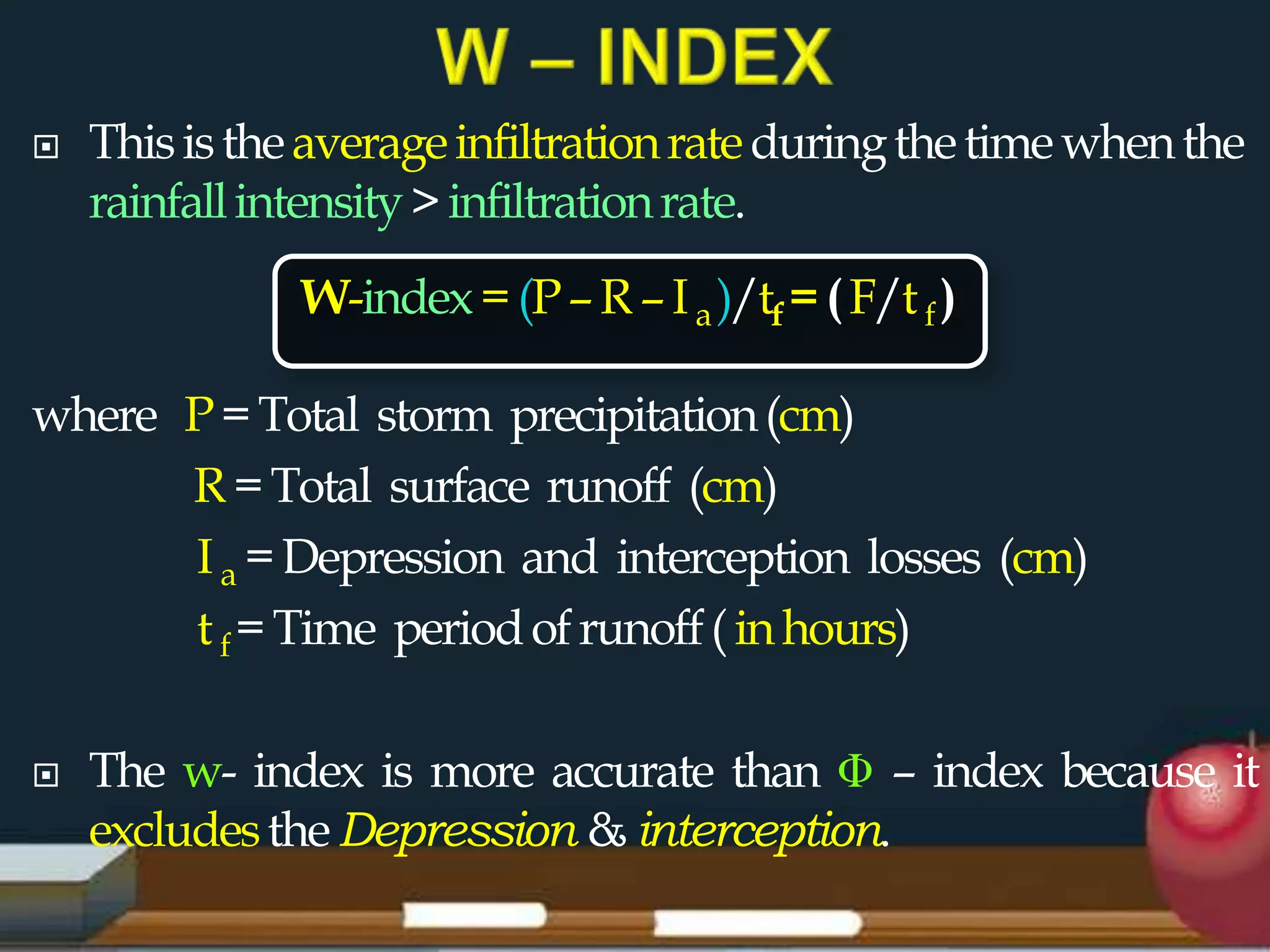 Unit 3 INFILTRATION | PPTX