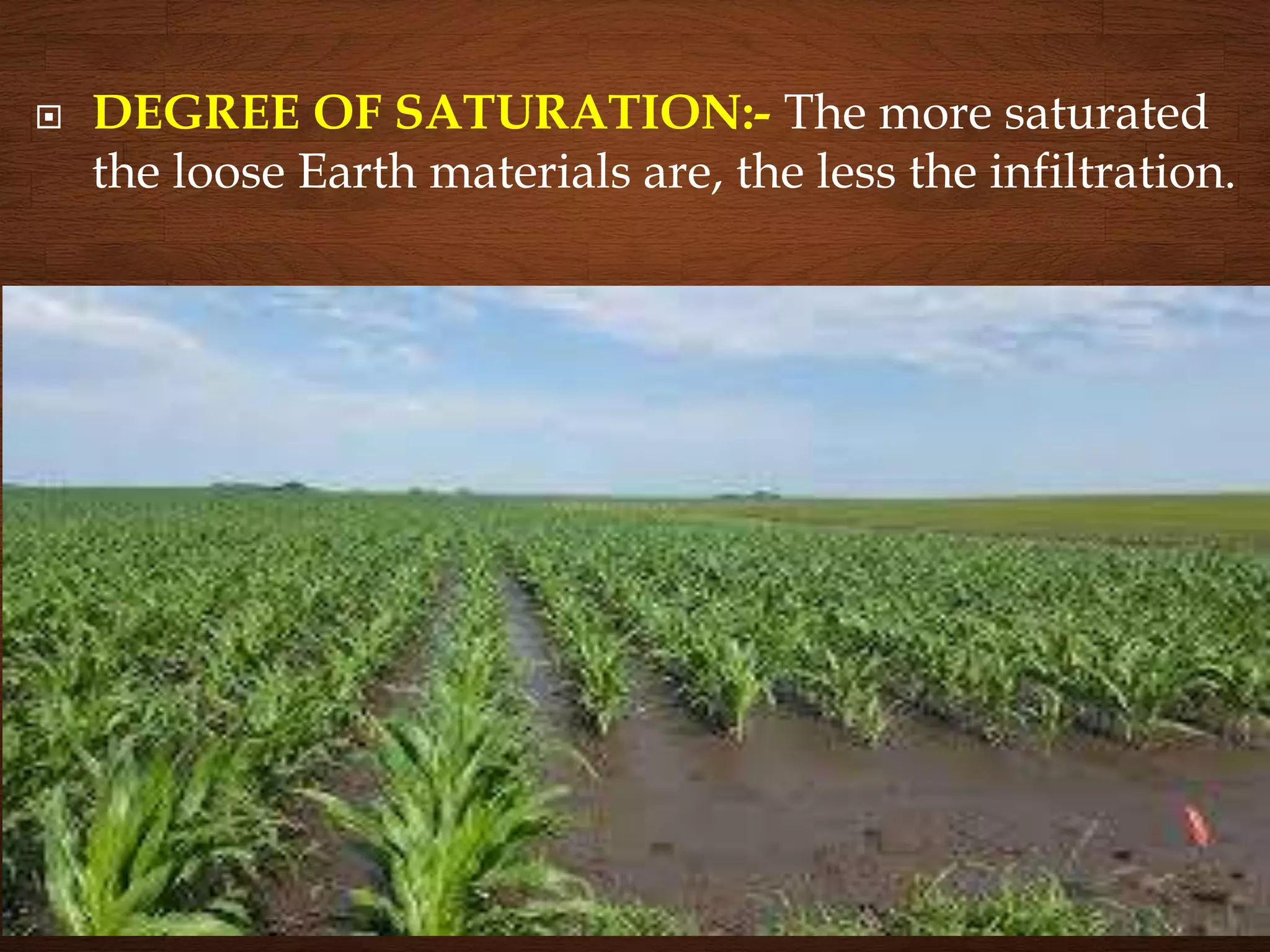 Unit 3 INFILTRATION | PPTX