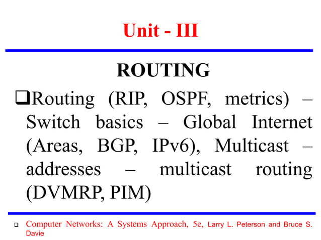 CS6551 COMPUTER NETWORKS | PDF
