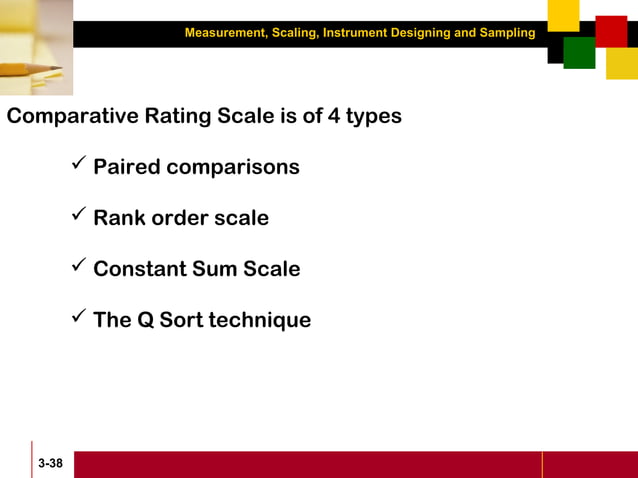 Scaling and Measurement techniques | PPT