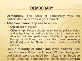 Unit 3. Greek Civilisation | PPTX