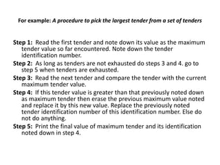 Unit 3.1 Algorithm and Flowchart | PPTX