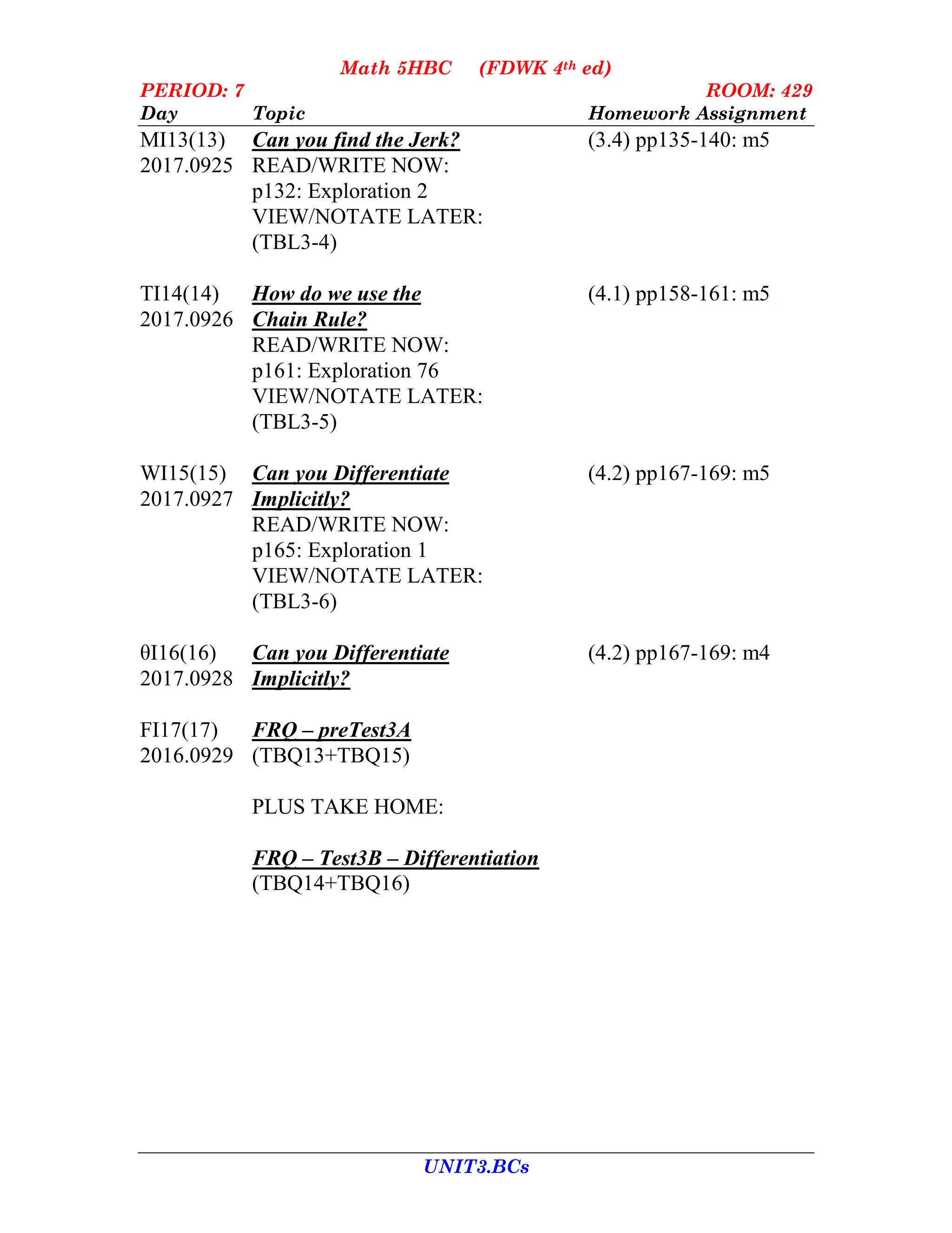 Calculus Unit03 Differentiation Rules | PDF Calculus Unit03 Differentiation Rules | PDF
