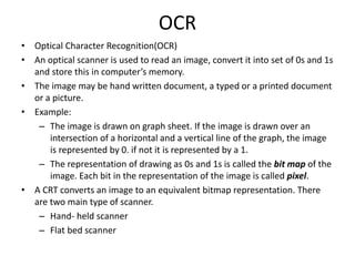 Input Output Device | Computer Fundamental and Organiation | PPT