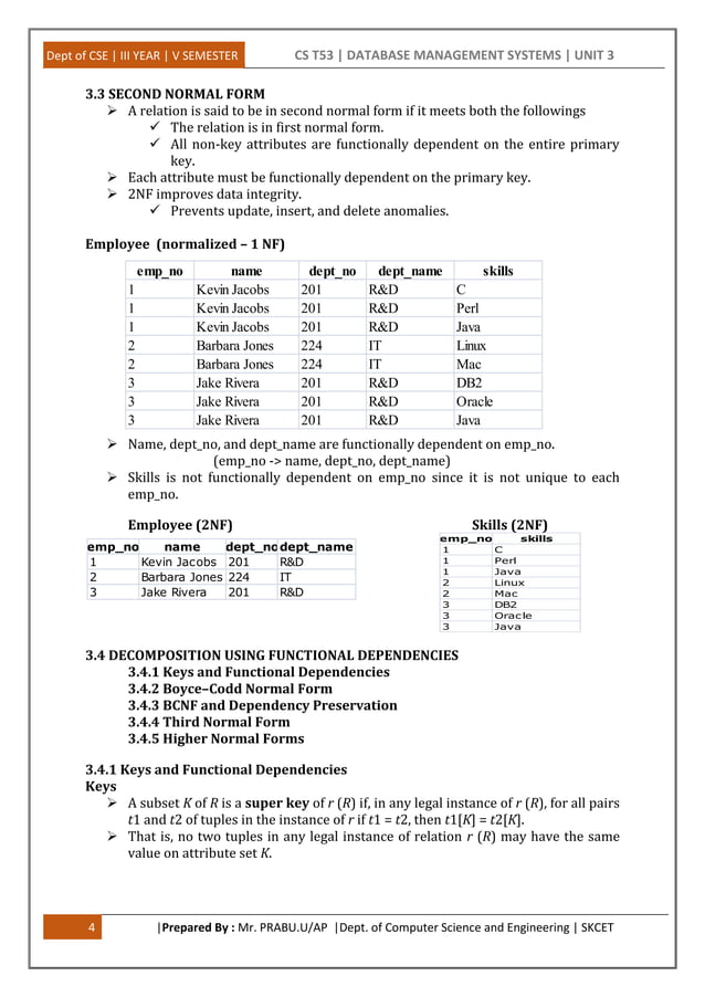 Relational Database Design | PDF