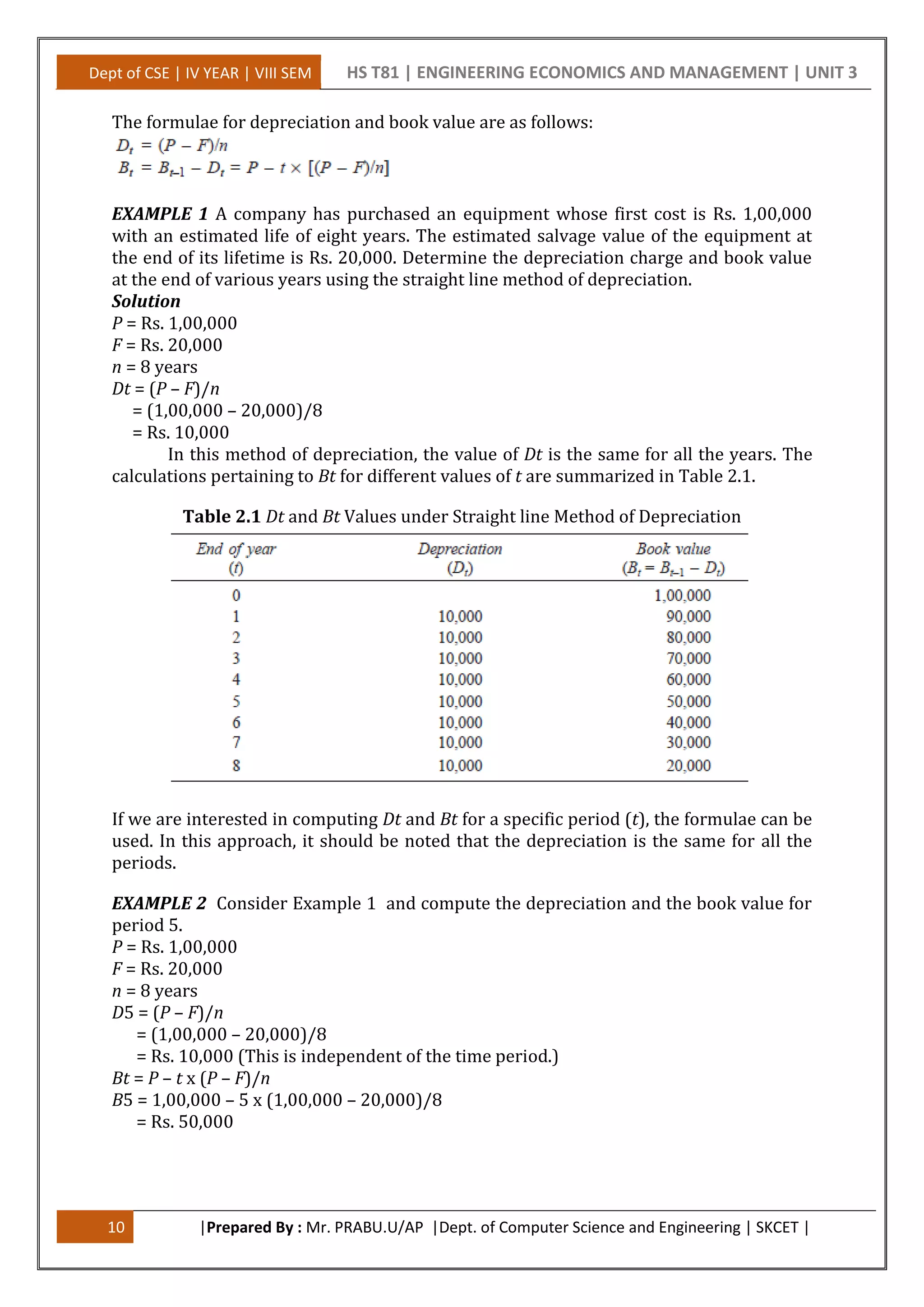 Replacement and Maintenance Analysis | PDF
