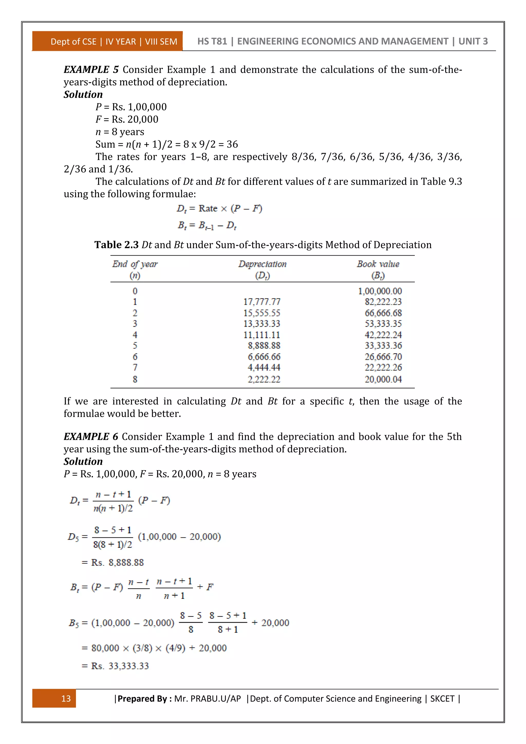 Replacement and Maintenance Analysis | PDF