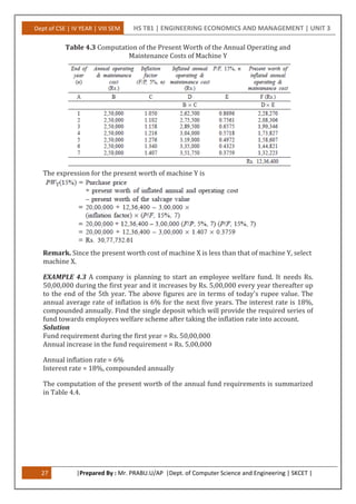 Replacement and Maintenance Analysis | PDF
