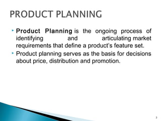 UNIT 3 - PRODUCTION PLANNING AND PROCESS PLANNING | PPT