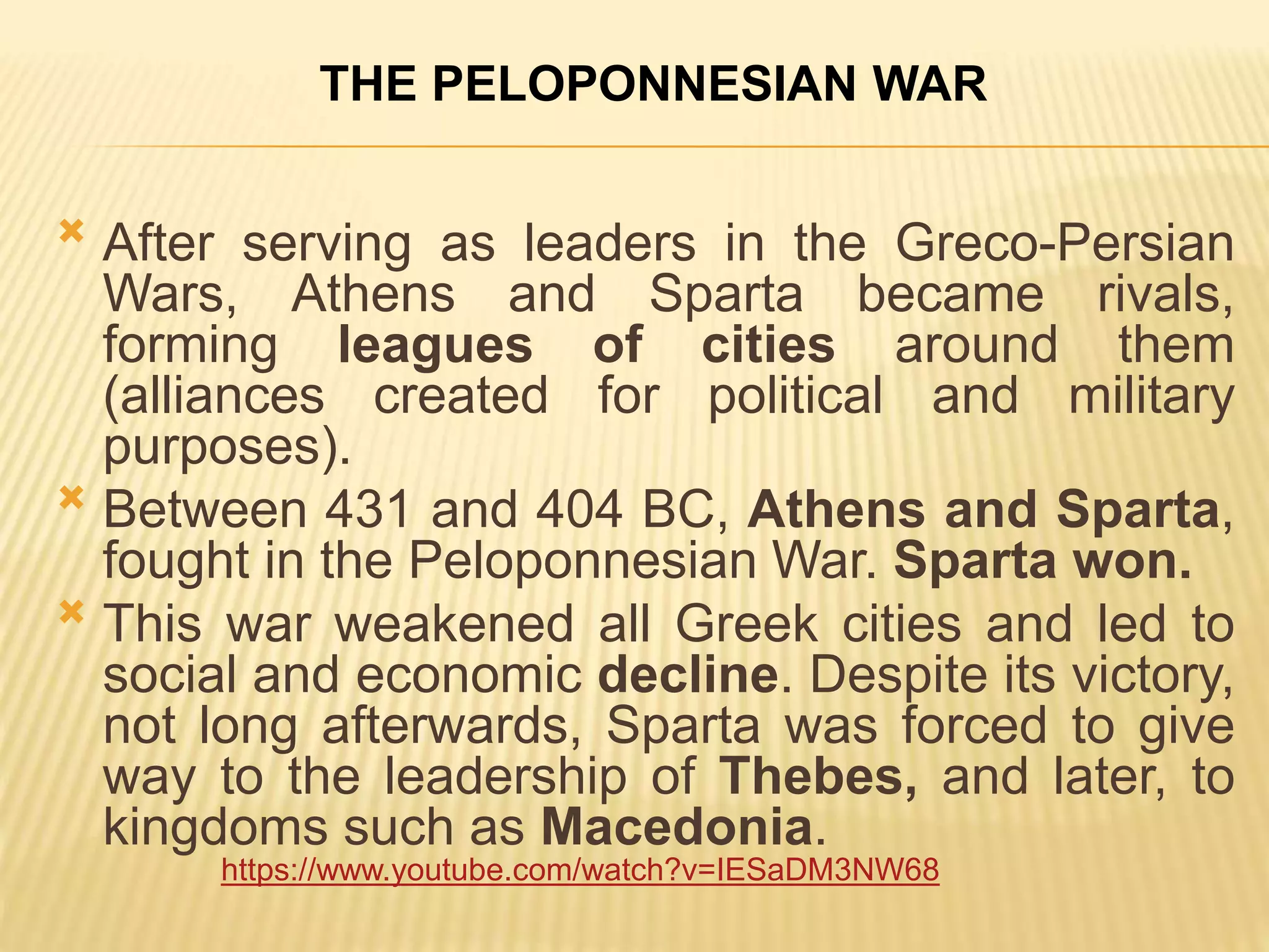 Unit 3. greek civilisation | PPTX