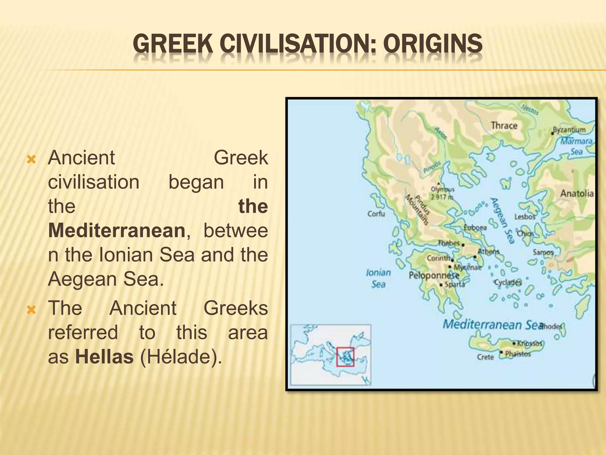 Unit 3. greek civilisation | PPTX