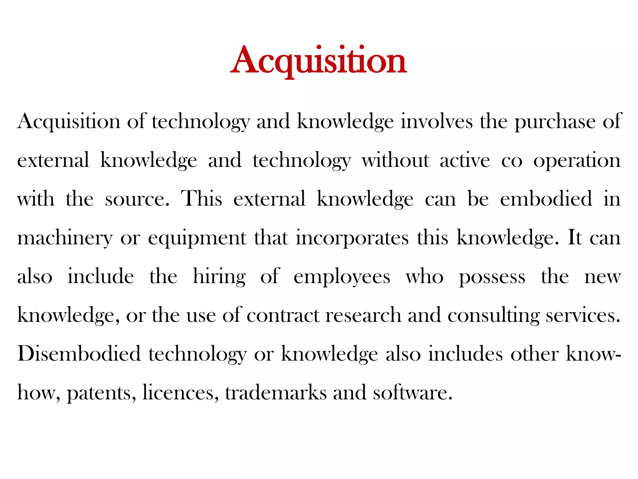 Acquisition of information Technology | PPT
