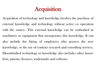 Acquisition of information Technology | PDF