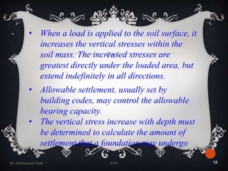 Stresses in soil | PPTX
