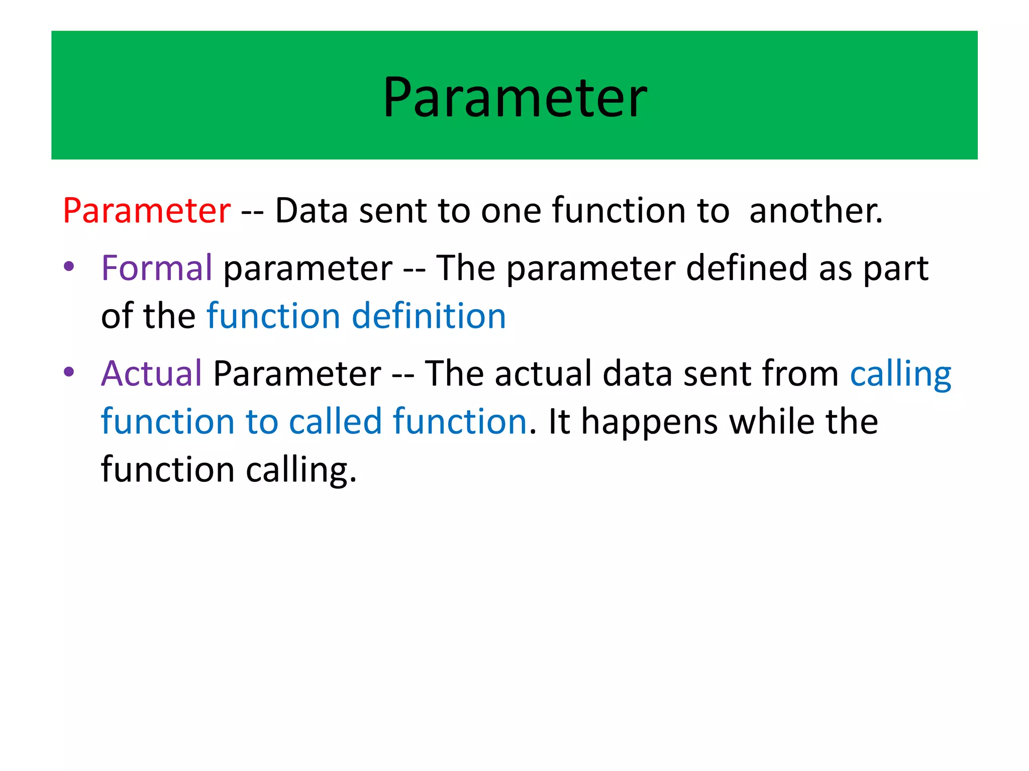 Python Unit 3 - Control Flow and Functions | PDF