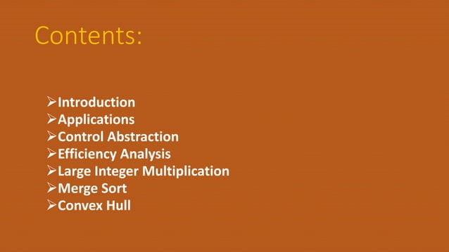 Divide and Conquer | PPT | Programming Languages | Computing