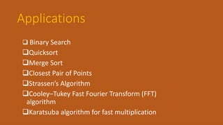 Divide and Conquer | PPT